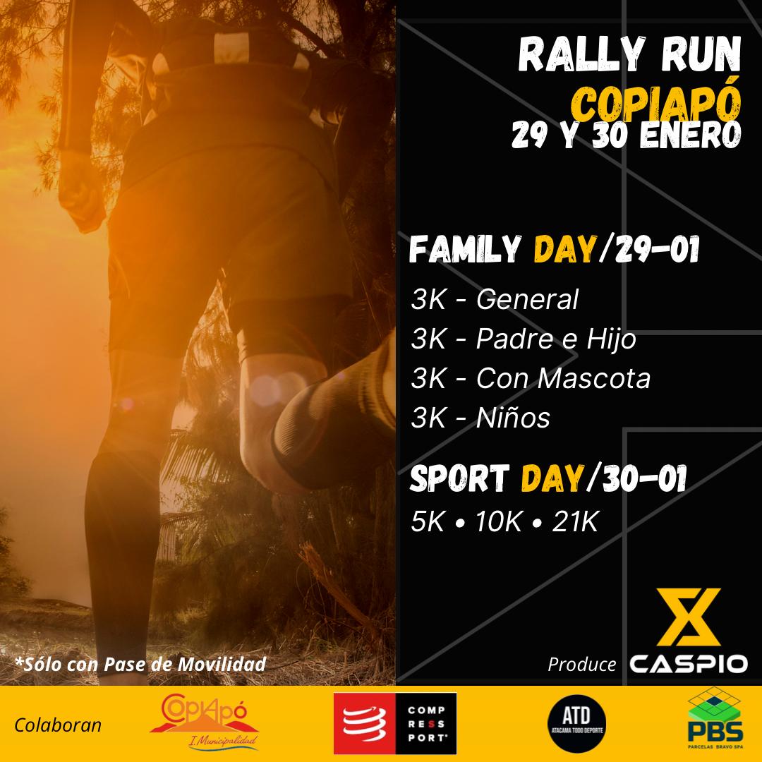 [Actualización] I Rally Run Copiapó 2022 tiene nueva fecha de ...
