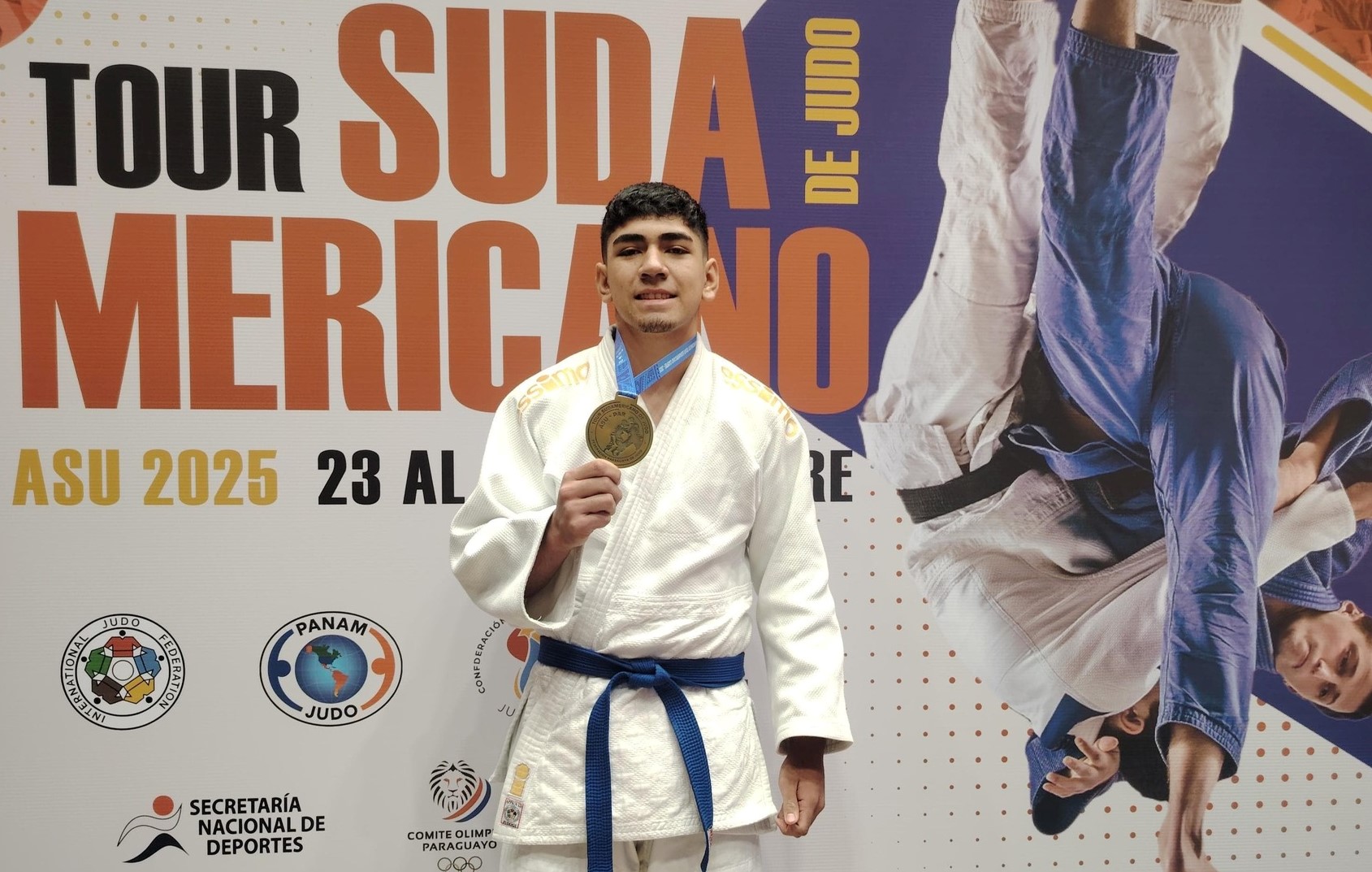 Justin Ledezma Bugueño se consagra campeón sudamericano de judo en ...